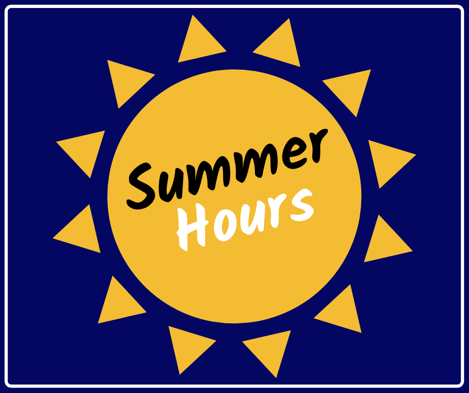 Summer Hours – Frank B. Koller Memorial Library